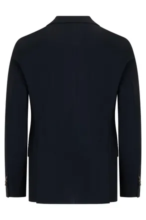 Roberto Ricci Design Mens Single-Breasted Jacket Blue Polyamide Suit & Dinner