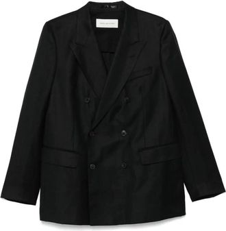 Dries Van Noten Homme, Vestes, Noir, Taille: L Veste &Eacute;l&eacute;gante M.w
