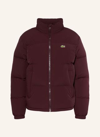 Lacoste Daunenjacke rot