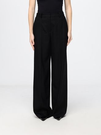 Crida Milano Ma&szlig;geschneiderte Wollhose mit weitem Bein, hoher Taille und Bundfalten