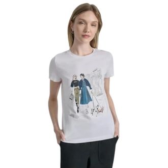 DKNY Dkny, Femme, Tops, Multicolore, Taille: 40 FR T-shirt graphique City Girl