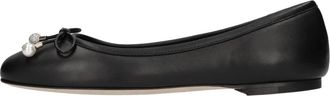 Jimmy Choo London Femme, Chaussures, Noir, Taille: 35 EU Elme Flat