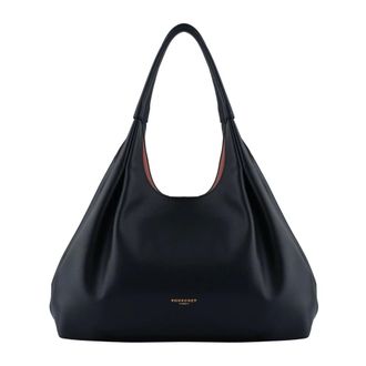 Pourchet Femme, Sacs, Bleu, Taille: ONE Size Arche Shoulder Bag