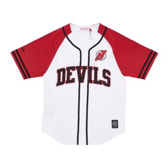 Mitchell & Ness NHL &Uuml;bungstag Knopfleiste Jersey - - Sport - Herren - Mehrfarbig - XL