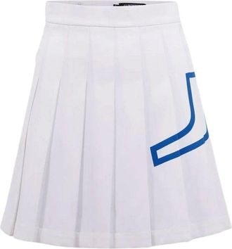 J.Lindeberg Naomi Skirt - Femme - Sport - Blanc - Taille: 38 FR