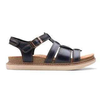 Clarks Arwell Sun Schwarze Damen Sandale - - Shoes - Damen - Schwarzk - 35 1/2 EU