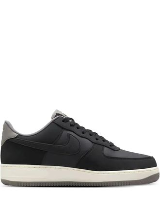 Nike Air Force 1 Low 07 LV8 Black Flat Pewter Sneakers - Schwarz