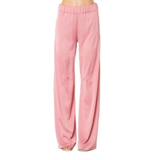 D.exterior Pantalon large - Femme - Pantalons - Rose - Taille: 42 FR