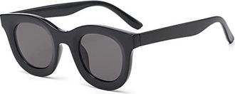 Generic Lunettes de soleil rétro rondes Street Shot, lunettes de vacances en plein air pour hommes et femmes (couleur : G, taille : moyen) 2026, a, Taille uni