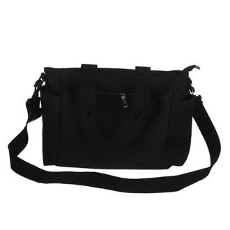 Beaupretty Sac Fourre-tout Nylon Multi-compartiments pour Femmes Sac à Bandoulière Ajustable et Amovible Robuste et Pratique Bureau et Sorties