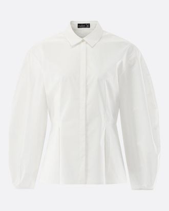 van Laack Hemdbluse mit Falten Details