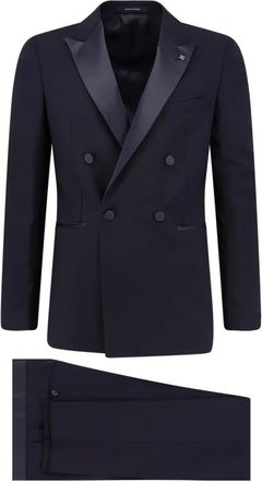 Tagliatore Homme, Costumes, Bleu, Taille: L Ensemble Diona crois&eacute;