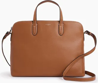 Le Tanneur Porte documents 1 soufflet 14 Sophie en cuir grainé