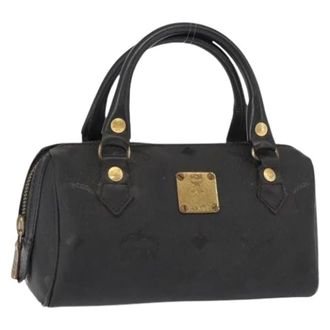 MCM Sac &agrave; main Pre-owned en plastique - Femme - Pre-owned - Noir - Taille: ONE Size