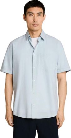Tom Tailor Kurzarmhemd - - Shirts - Herren - Blau - 2XL