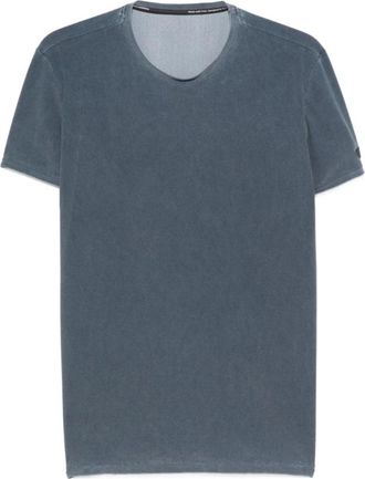Roberto Ricci Design Rrd, Homme, Tops, Bleu, Taille: XL T-shirt textur&eacute; &agrave; col rond