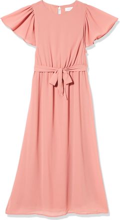 Vila VIMICADA S/S O-Neck MIDI Dress/KA