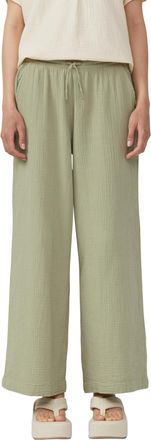 QS by s.Oliver Musselin-Hose mit weitem Bein