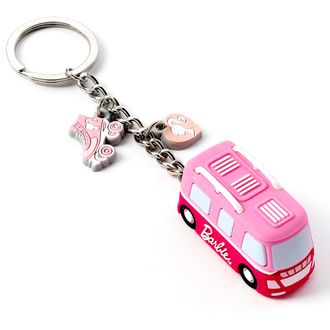 BARBIE Carat Shop Schl&uuml;sselanh&auml;nger mit Wohnmobil, rose, One size