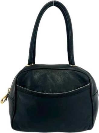 Loewe Sac &agrave; main Pre-owned en cuir Nappa - Femme - Pre-owned - Noir - Taille: ONE Size