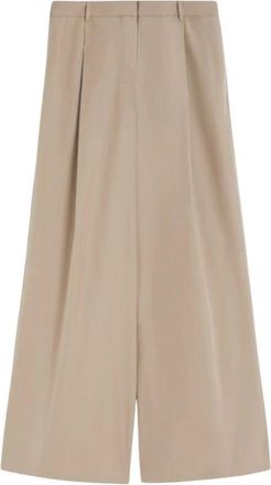 Max Mara Femme, Pantalons, Beige, Taille: 38 FR Nora Pantalons