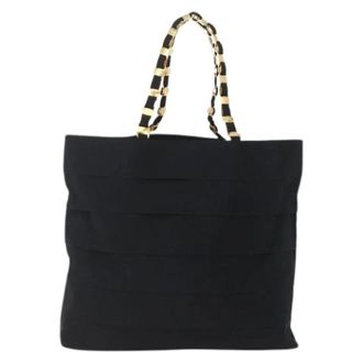 Ferragamo Pre-owned Canvas Tote - - Pre-owned - Damen - Schwarzk - ONE SIZE