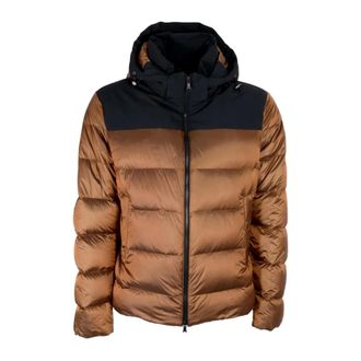 Paul & Shark Homme, Vestes, Brun, Taille: L Piumino in tessuto leggero cangiante