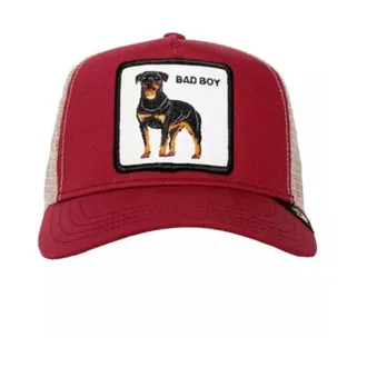 Goorin Brothers The Baddest Boy Trucker Cap - - Accessories - Damen - Rot - ONE SIZE