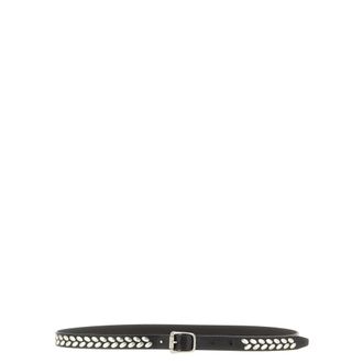 Christophe Lemaire Almond Stud Belt - - Accessories - Herren - Schwarzk - 95 CM