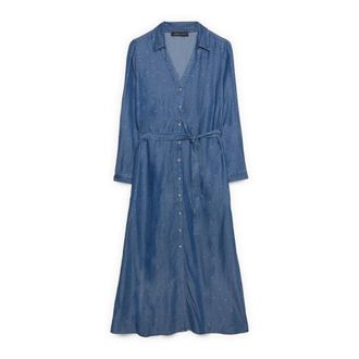Fiorella Rubino Damen, Kleider, Blau, 2XLGr&ouml;&szlig;e