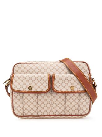 Celine sac à bandoulière à motif Macadam (2010) - Marron