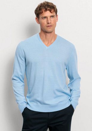 Olymp Rundhalspullover OLYMP Strick Casual