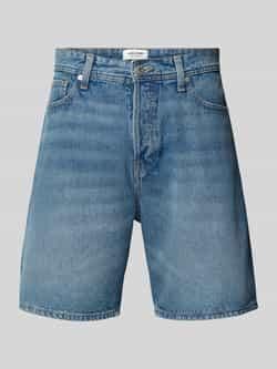 Jack & Jones Loose Fit Jeansshorts mit Eingrifftaschen Modell TONY