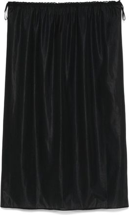 Carven Semi-transparenter Midirock - Schwarz