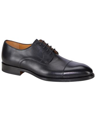 Magnanni Schn&uuml;rschuhe in Derby-Form mit abgesetzter Vorderkappe in