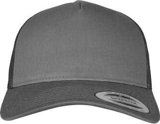 Flexfit Mixte 5-Panel Retro Trucker Cap Charcoal One Size Casquette, Anthracite, Taille Unique EU