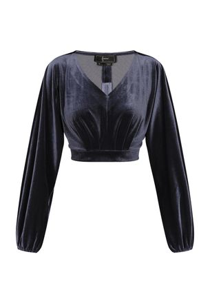 Faina Bluse Damen grau