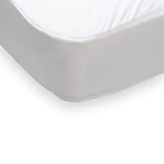 Bleu Calin Protège-Matelas Imperméable et Respirant pour Lit Bébé - Anti-tâches - Bonnet 25cm - 60x120cm