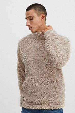 11 Project Troyer PRDenes 21300942-ME Teddy-Sweater mit Troyerkragen