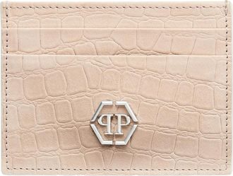 Philipp Plein Portemonnaies - Inhaber Von Kreditkarten - Gr. unisize - in Beige - für Damen
