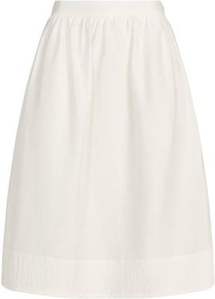 Suncoo Jupe midi ample en coton m&eacute;lang&eacute;