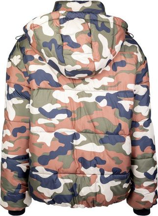 Urban Classics Winterjacke Urban Classics Damen Ladies Boyfriend Camo Puffer Jacket (1-St)