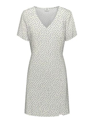 Jacqueline de Yong JdY Damen Jdystarsezen Life S/S Shirtdress WVN Dia, Cloud Dancer, XXL EU