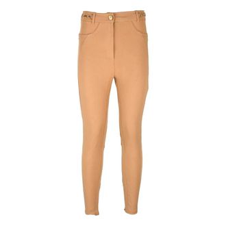 Elisabetta Franchi Damen, Hosen, Braun, MGr&ouml;&szlig;e
