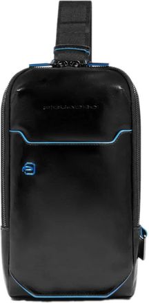 Piquadro Femme, Sacs, Noir, Taille: ONE Size Sac Bandouli&egrave;re Personnalisable