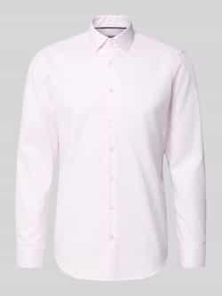 Jake*s Regular Fit Business Hemd aus Baumwolle mit Kentkragen