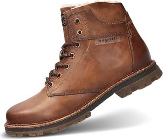 Bugatti Homme 321-ah253 Botte Tendance, Cognac, 45 EU