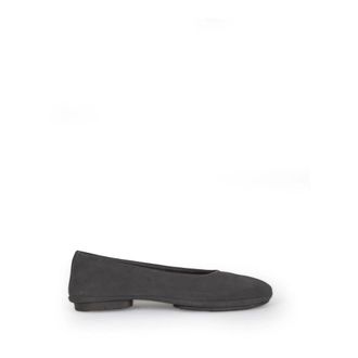 Cortana Graphitfarbene Ballerina aus Wildleder - - Shoes - Damen - Schwarzk - 37 EU