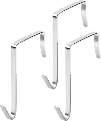 Amosfun 30 St&uuml;ck S-haken Aus Robustem Eisen Vielseitige Kleider Und K&uuml;chenhaken Zum Sicheren Aufh&auml;ngen Von M&auml;nteln Taschen Und Schmuck Silberfarbene Kabinenha