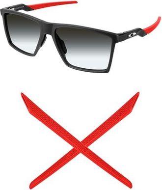 MRY Chaussettes de rechange pour lunettes de soleil Oakley Futurity Sun OO9482/Futurity OX8052, Rouge, Taille unique